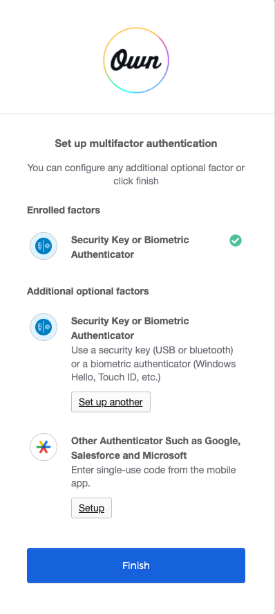 Multi-Factor Authentication (MFA)