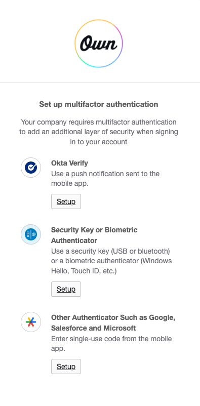 Multi-Factor Authentication (MFA)