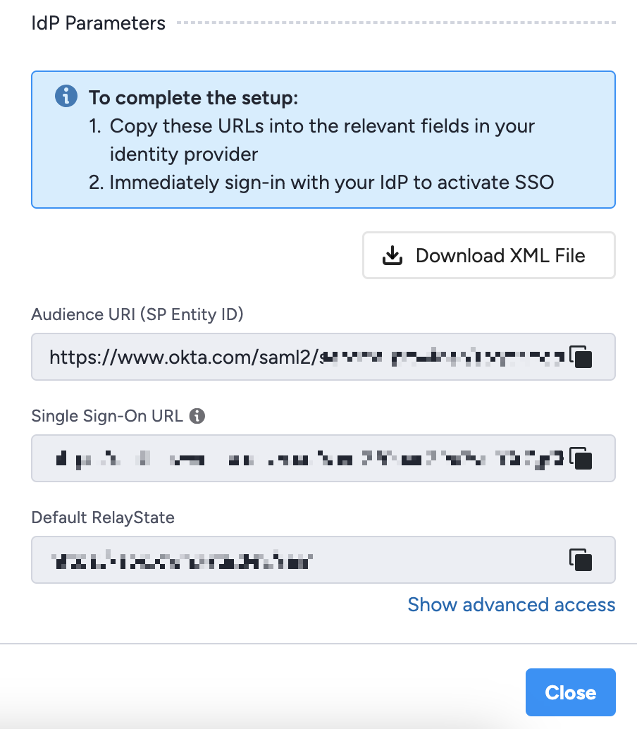 Creating an Application for SSO in Azure