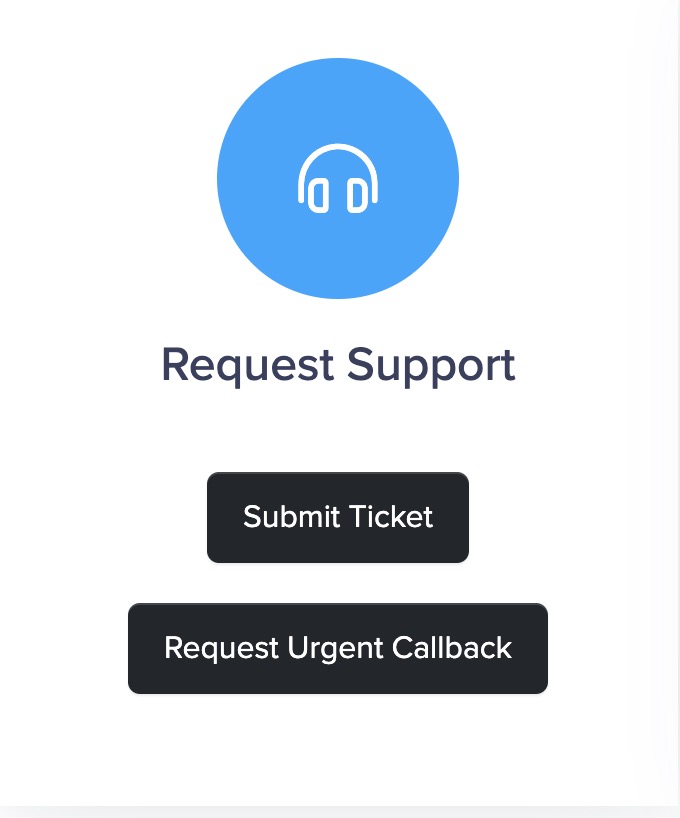 Raising an Own Support Ticket